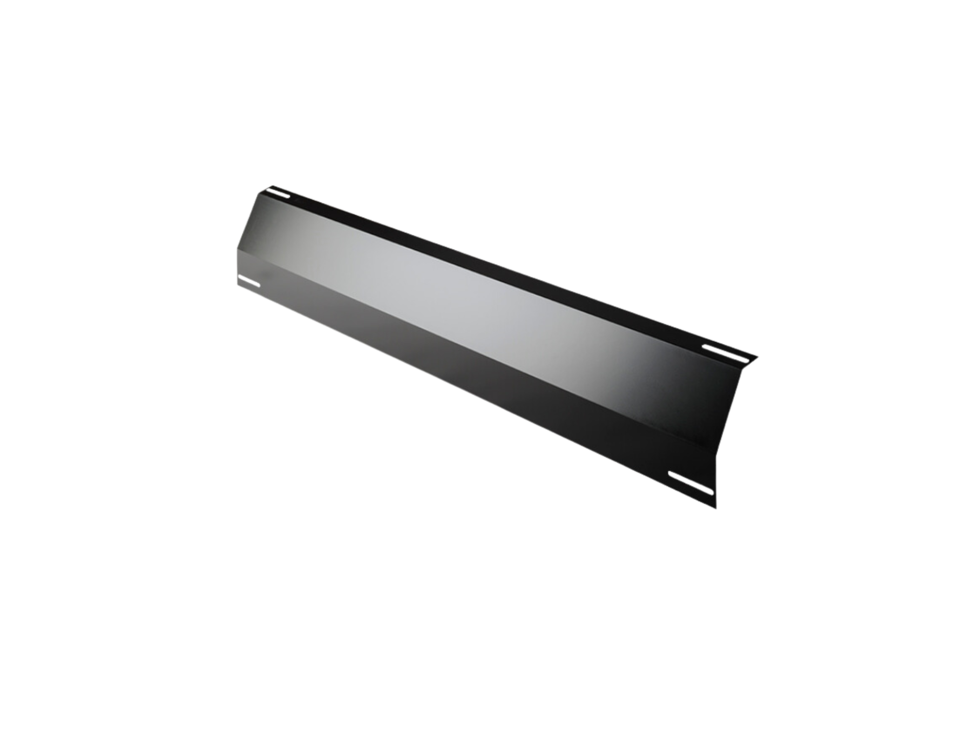 FlatFix Fusion wind deflector rear 2000 Black - 1007585. - SOLAR DEPOT